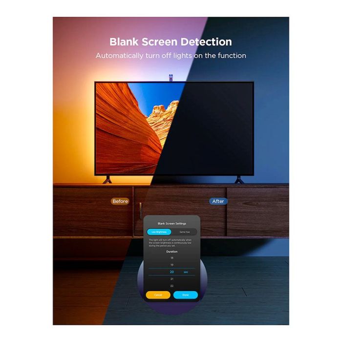 Backlight TV GOVEE ENVISUAL 3 LITE H6099 | ELECTRO DEPOT Backlight TV GOVEE ENVISUAL 3 LITE H6099 | ELECTRO DEPOT